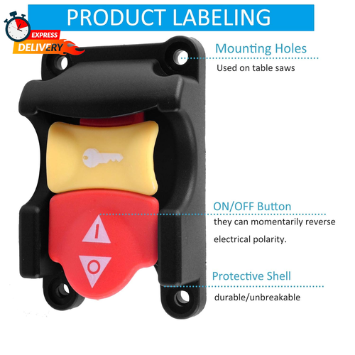 Table Saw Switch Replacement Compatible with Ryobi and Craftsman ...