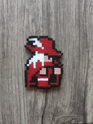 Pixel Art Mage Rouge - Perles à repasser Final Fantasy | eBay