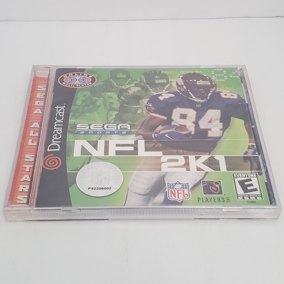 NFL 2K1 Sega Dreamcast 2000 Factory New and Sealed 10086510621| eBay