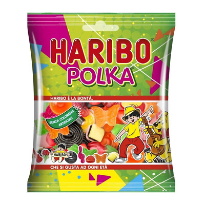 5 x Candy Polka Haribo Assorted Licorice Blister 175 Gr Mix Castor ...