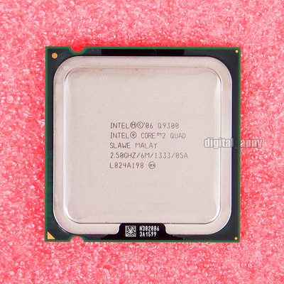 Intel Core 2 Quad Q9300 2.5 GHz Quad-Core CPU Processor SLAWE LGA 775 ...