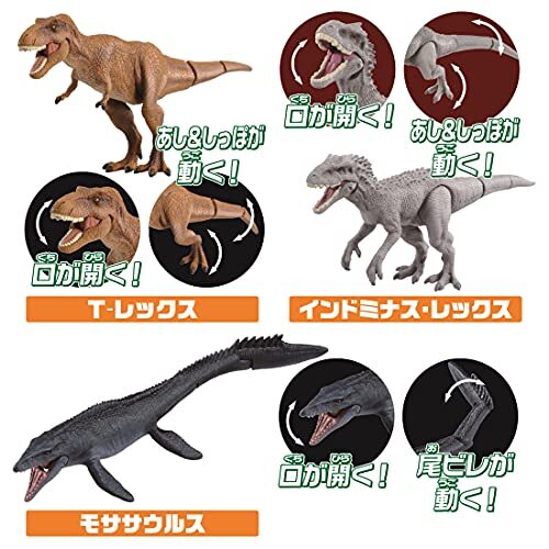 TAKARA TOMY Ania Jurassic World Isla Nubral Island Decisive Battle Set ...