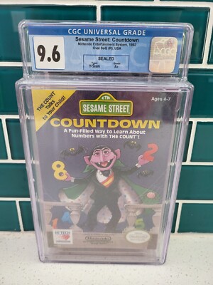 Sesame Street: Countdown NES CGC 9.6 A+ | eBay