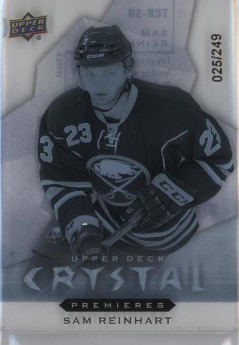 2014-15 Upper Deck Trilogy - Crystal Rookies Sam Reinhart #TCR-SR Tier ...