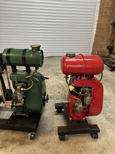 Two Jap Stationary Engines Model 2A One With Water Pump Both On ...
