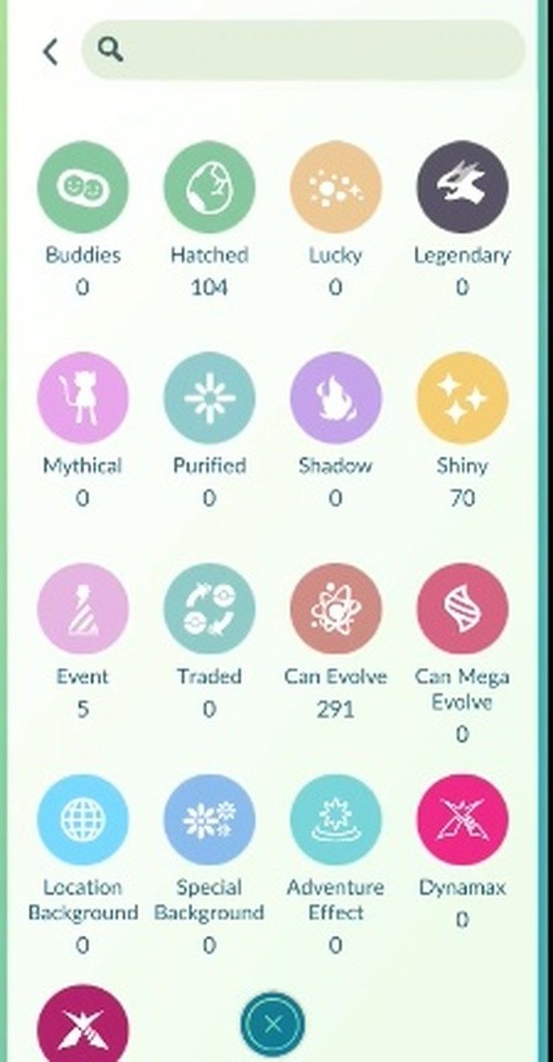 Pokémon Go Acc Level 62 +70 Shiny +4.0m Stardust | eBay UK