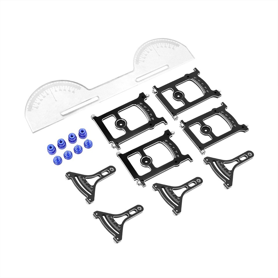 Camber/ Toe/ Steering/Caster Measurement Setup Tool System For 1/10 ...