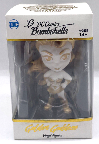 DC Comics Lil Bombshells Vinyl Fig. Supergirl Golden Goddess Cryptozoic VARIANT | eBay