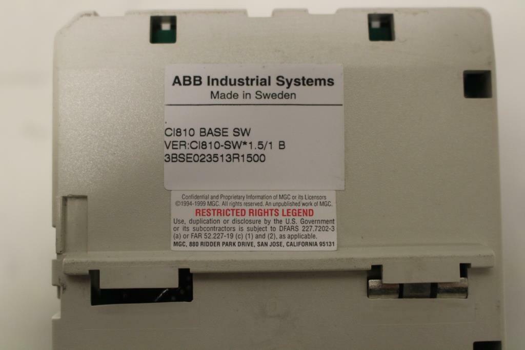 ABB AUTOMATION CI810 COMMUNICATION MODULE | eBay
