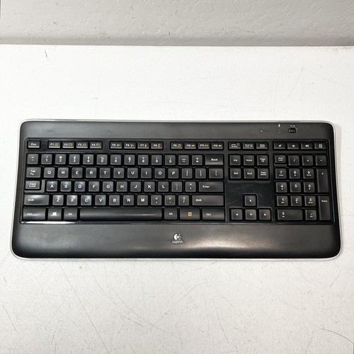Logitech K800 Rechargeable Wireless Illuminated Keyboard w/Dongle ...
