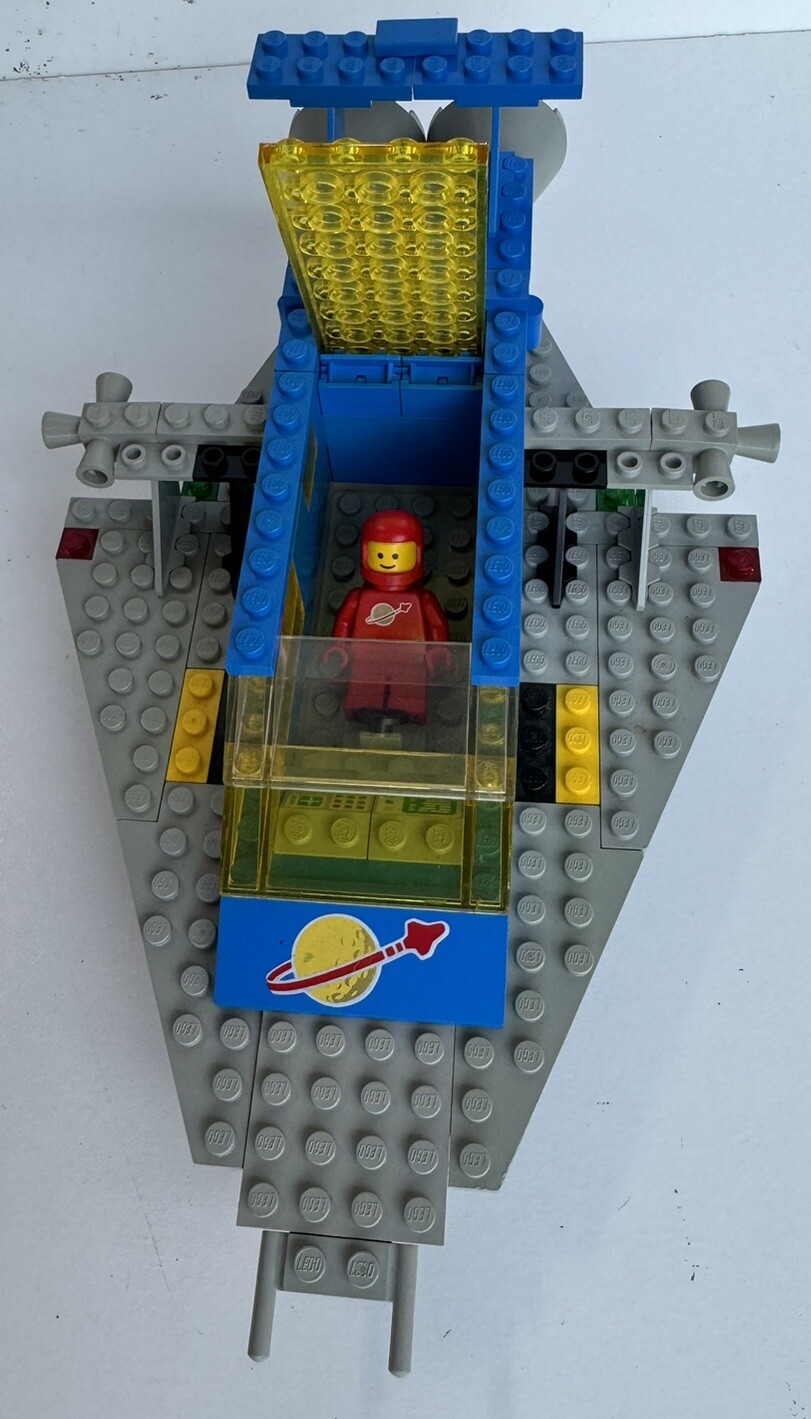 Vintage LEGO Space Set 487 SPACE CRUISER (minor substitutions) w ...