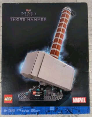 LEGO Super Heroes: Thor's Hammer 76209 Infinity Saga Mjolnir Complete ...