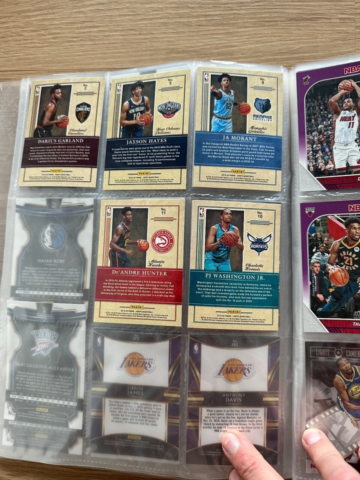 NBA Card Collection - Over 200 Cards, Autographs & High-Value Cards, in ...