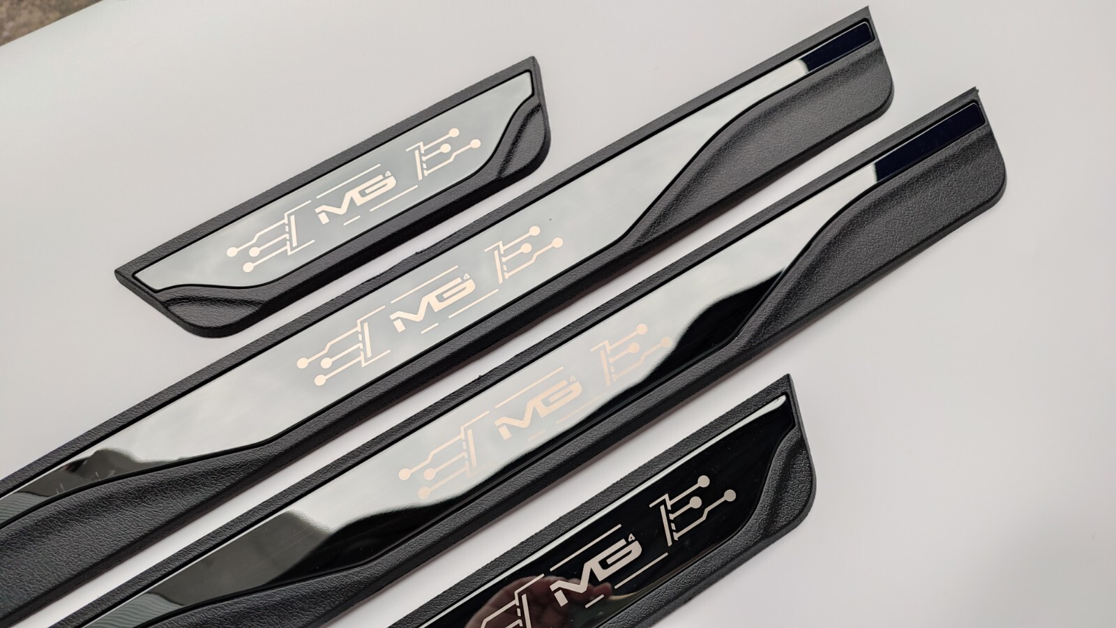 For MG MG4 2023 Car Accessories Door Sill Protector Cover Scuff Guard ...