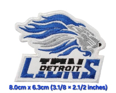 Detroit Lions New NFL🏈🦁patches Embroidery Iron,sewing On From THAILAND ...
