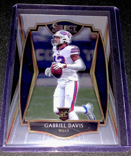 2020 Panini Select Gabriel Davis Premier Level Rookie Card #182 RC ...