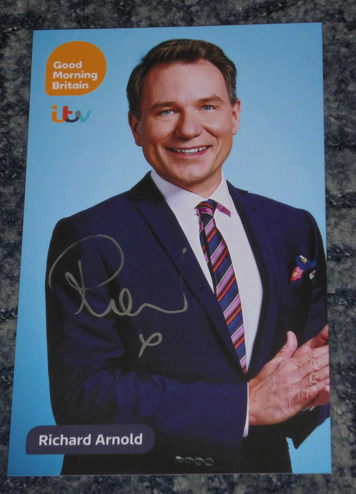 RICHARD ARNOLD- GOOD MORNING BRITAIN - 8x5 PHOTO SIGNED. (3) | eBay