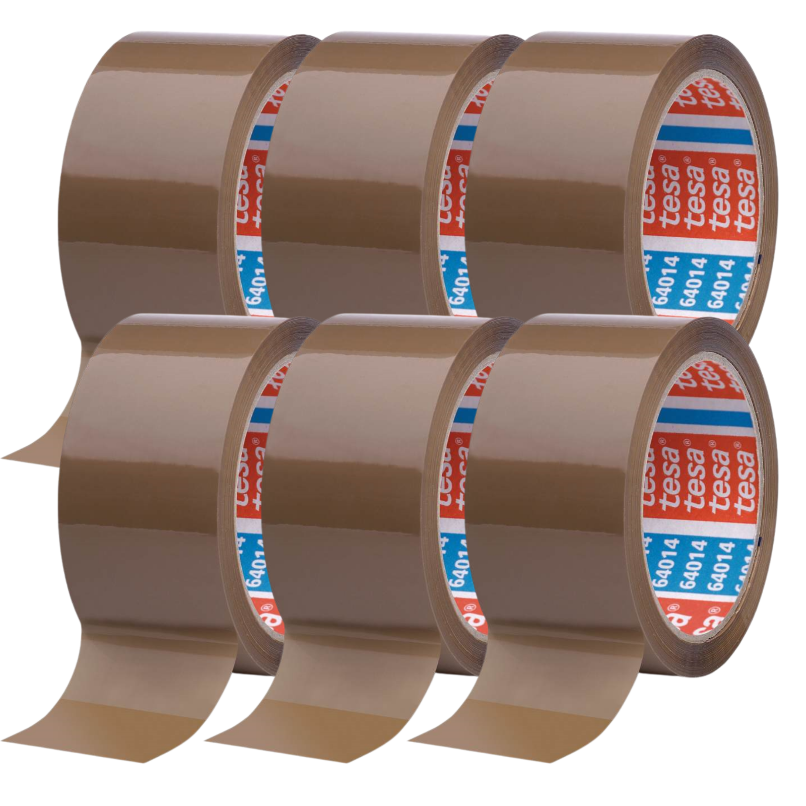 Tesa 64014 Klebeband, Packband Paketband transparent oder braun je ...