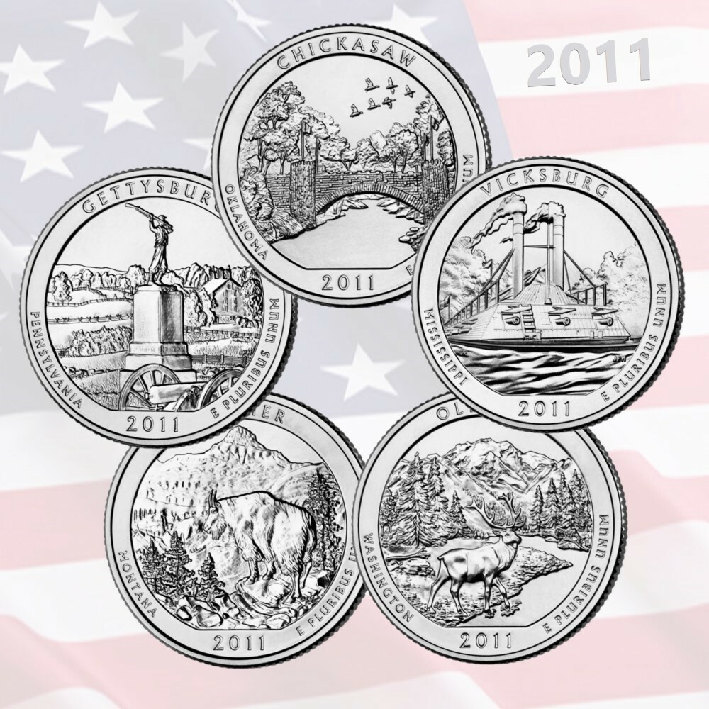 National Monument Quarters List