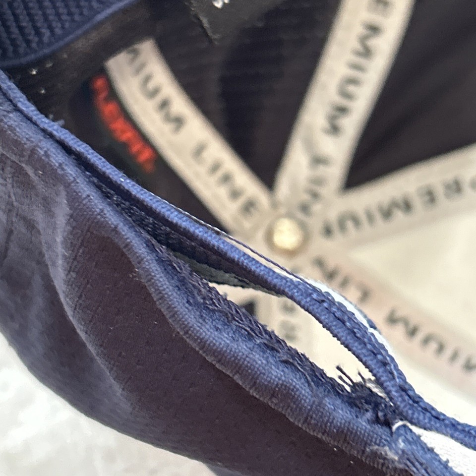 Cap America Flexfit Premium Line Size XS Patriots Blue Red Hat Cap ...