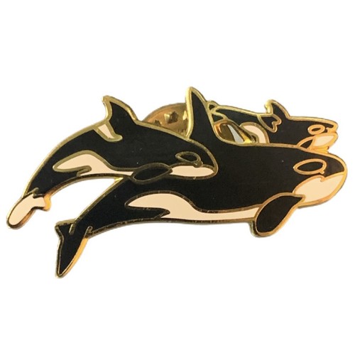 Orca Killer Whales Souvenir Pin | eBay