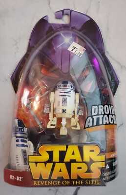 Star Wars Revenge Of The Sith R2-D2 Droid Attack! #7 ROTS Action Figure ...