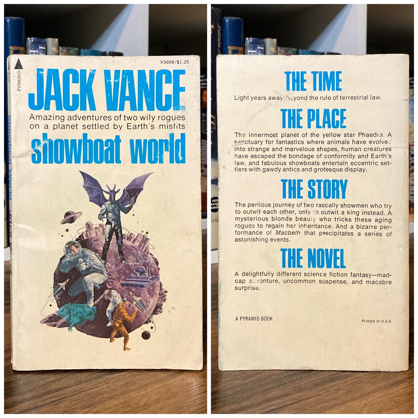 Jack Vance lot: Astura / Trullion Alastor 2262 / Showboat World / Book ...