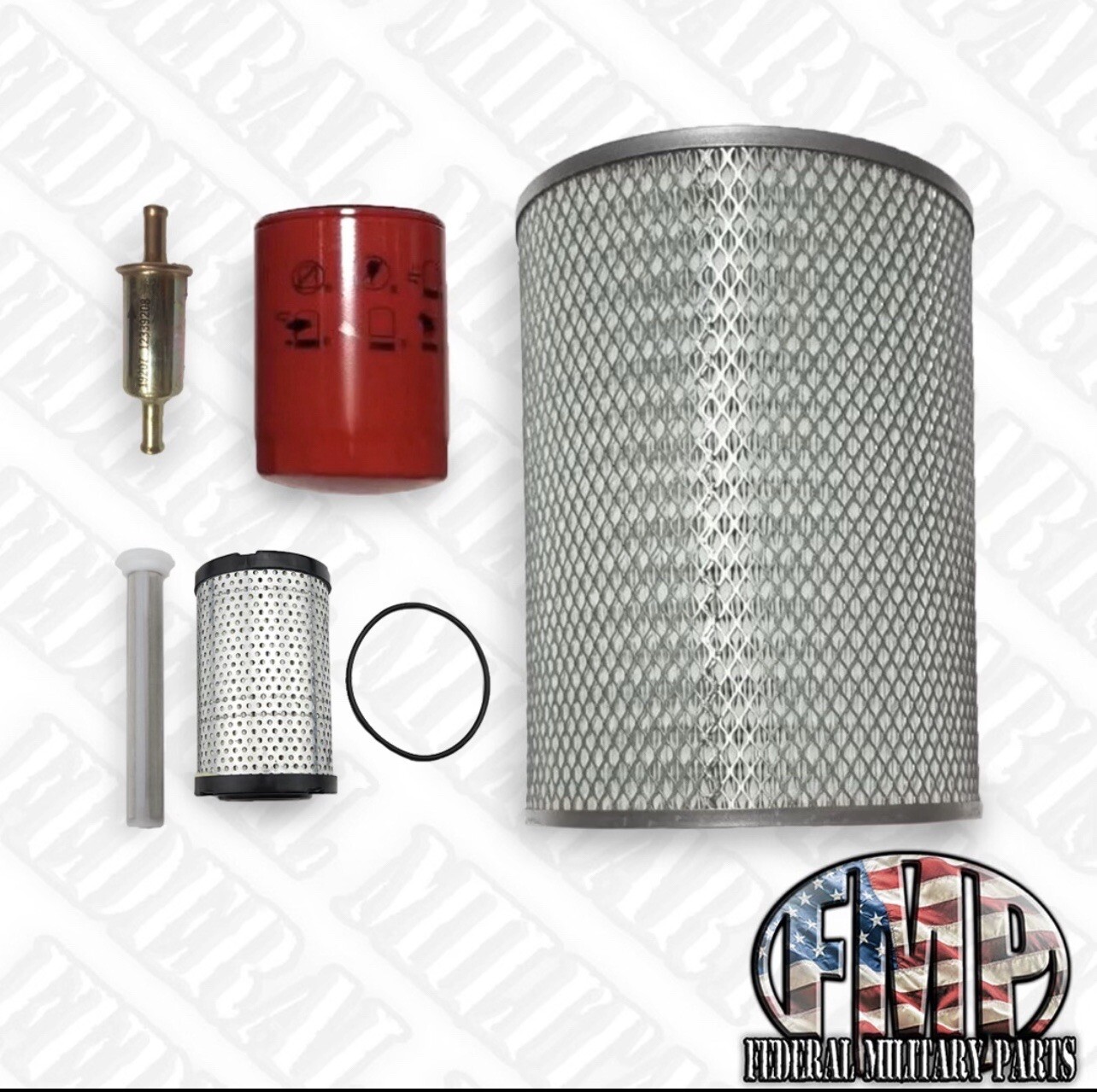 5PC Filter Maintenance Kit- Air, Oil, Fuel fits Military Humvee | eBay