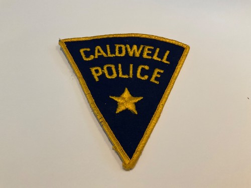 Vintage Triangle Caldwell Police State Idaho ID | eBay