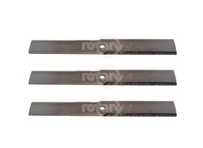 3 Pk Flat Sand Blades for Scag 52'' Turf Tiger, Cheetah 18" Sharpened 4 ...