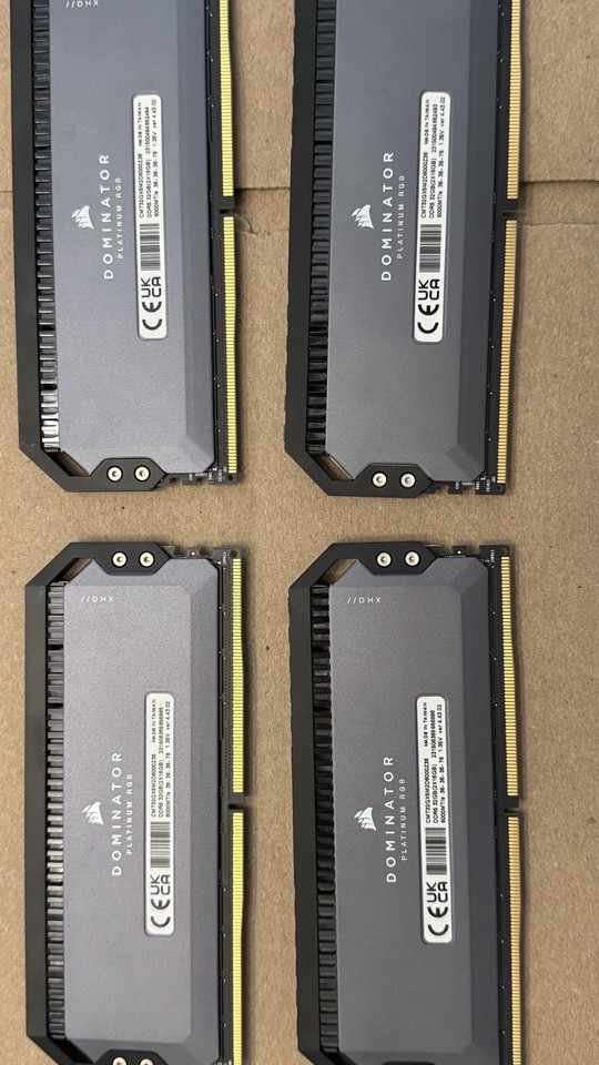 Corsair Dominator Platinumn RGB DDR 5 6000MHz for AMD - 64GB | eBay