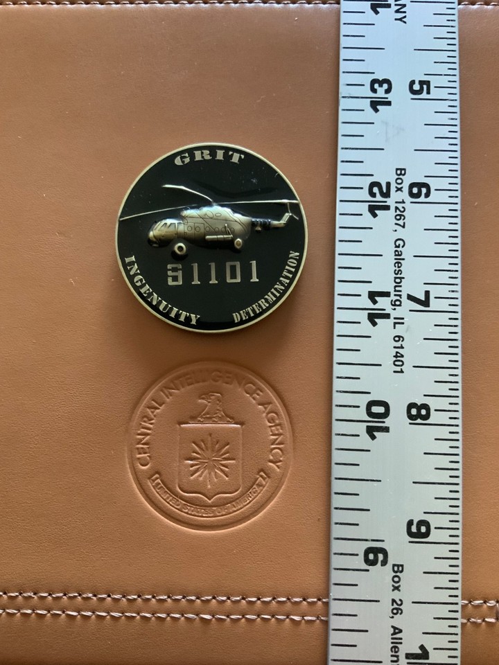 Central Intelligence Agency CIA SAC SOG Jawbreaker Memorial Coin | eBay