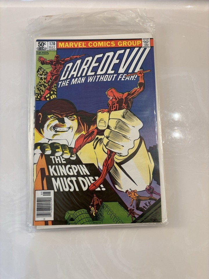 Marvel Comics Group, Frank Miller Daredevil #170,#180,#181,#182,#184 ...