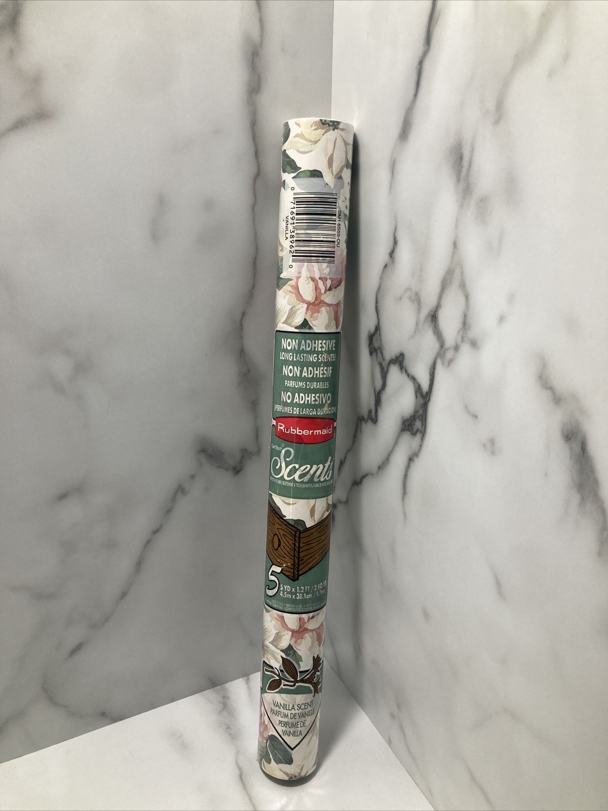 Vtg Floral Rubbermaid Contact Paper Roll 5 Yards Cottage Core Scented ...