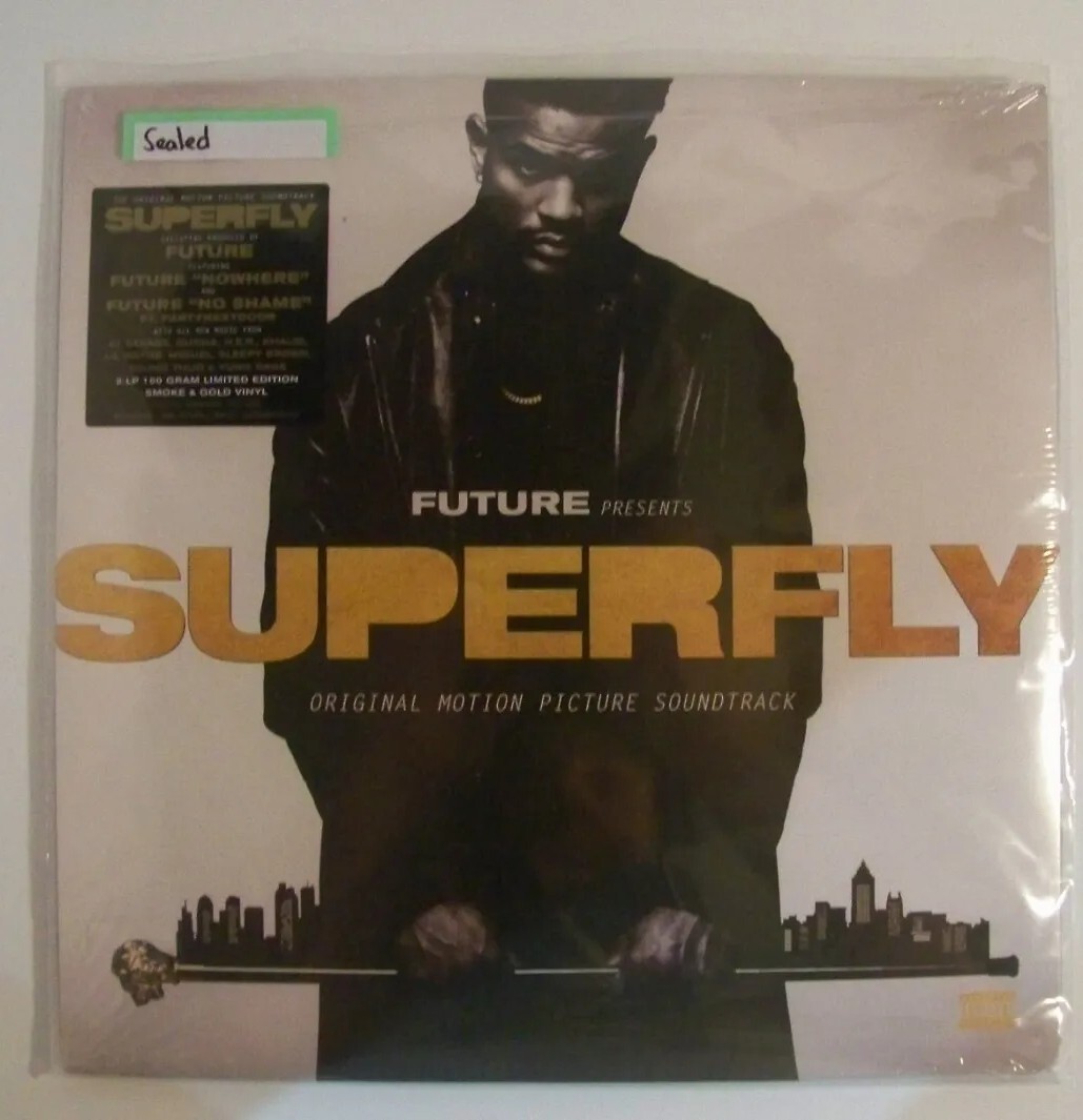 NEW SEALED SuperFly Soundtrack by Future Ltd Edition Smoke/Gold (Vinyl ...