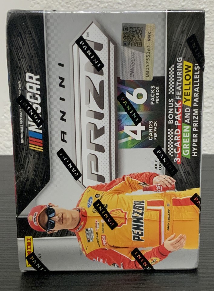 🍒 2020 Panini Prizm Nascar Blaster Box ~ Blue Hyper Prizm Parallels ...
