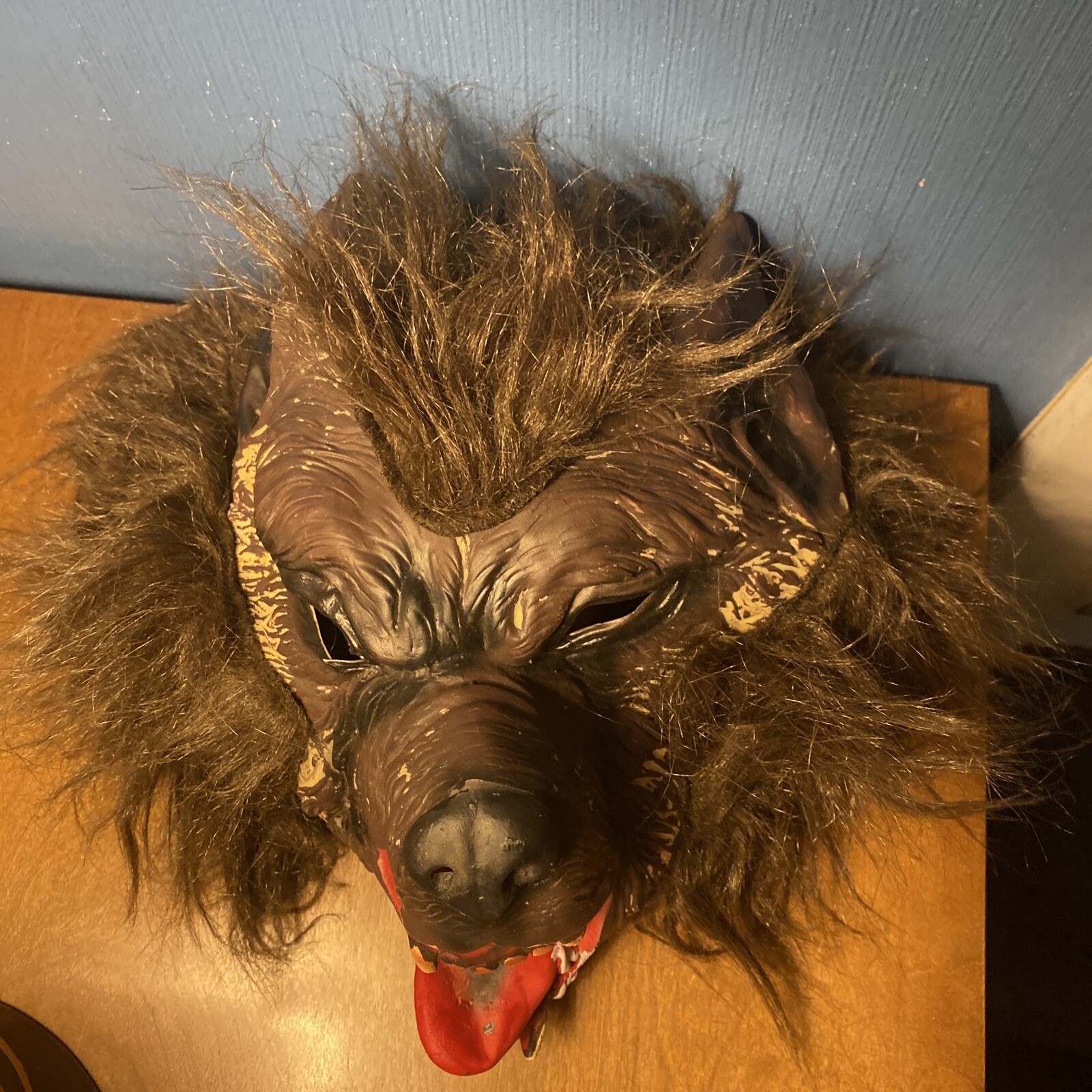 WEREWOLF MASK LATEX MATERIAL COSTUME WOLF MASK ADULT … - Gem