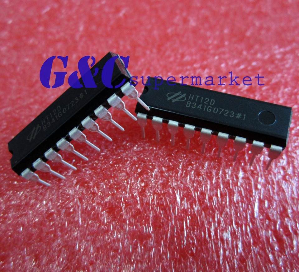 10PCS HT12D DIP Holtek remote control IC NEW D27 | eBay
