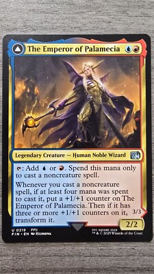 x4 The Emperor of Palamecia (Uncommon) #219 Final Fantasy MTG Near Mint ...