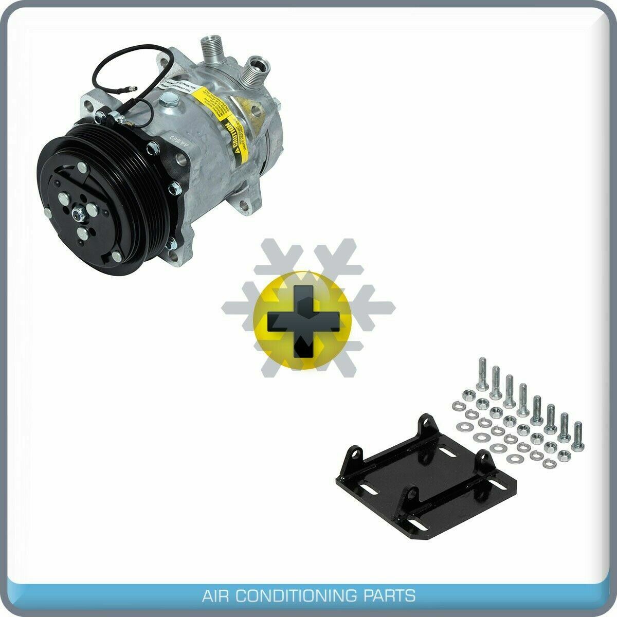 New A/C Compressor + Bracket fits Sanden SD508 & H14 Premium Line | eBay