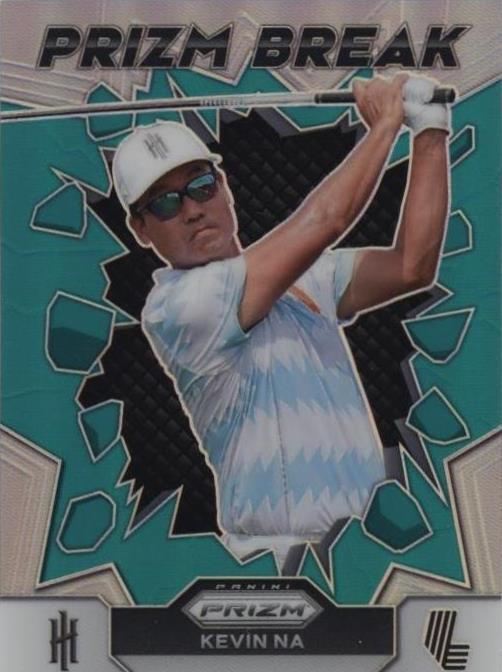 2024 Panini Prizm Liv Golf - Prizm Break Kevin Na #15 Teal Prizm /199 ...