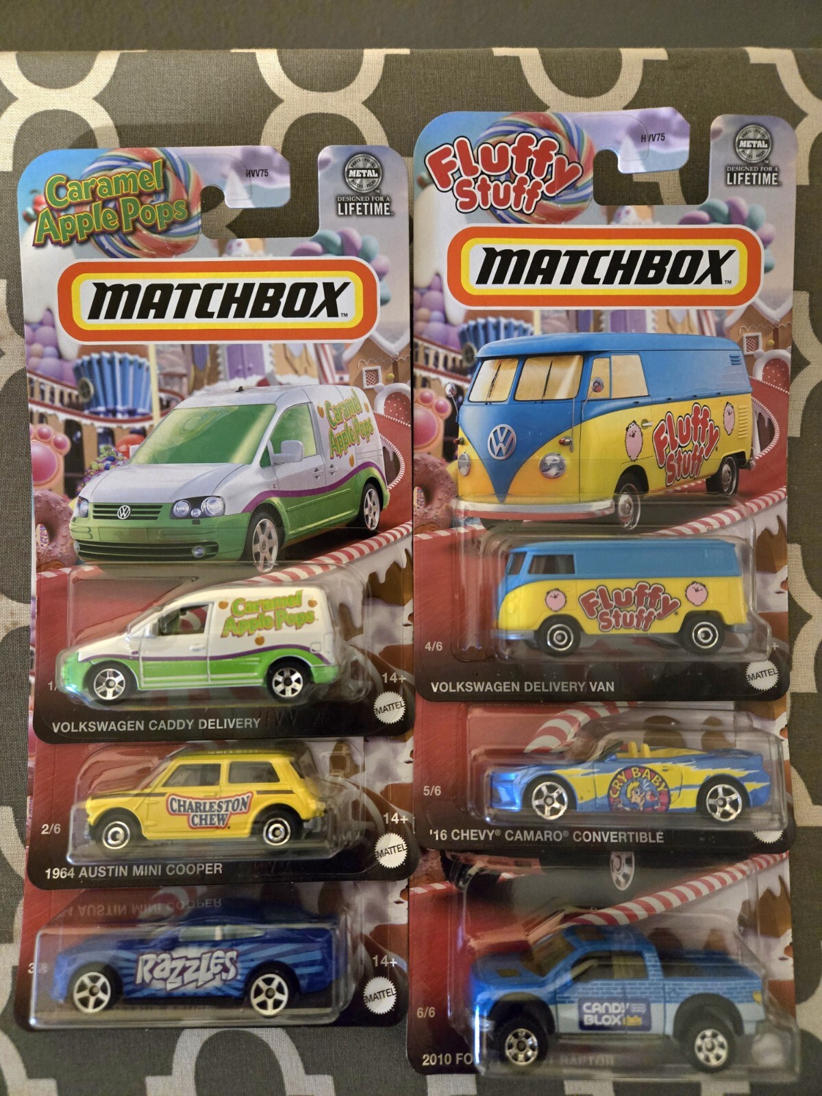 Matchbox Candy Collectible Series 2024, Mix 2, Complete Set of 6 | eBay