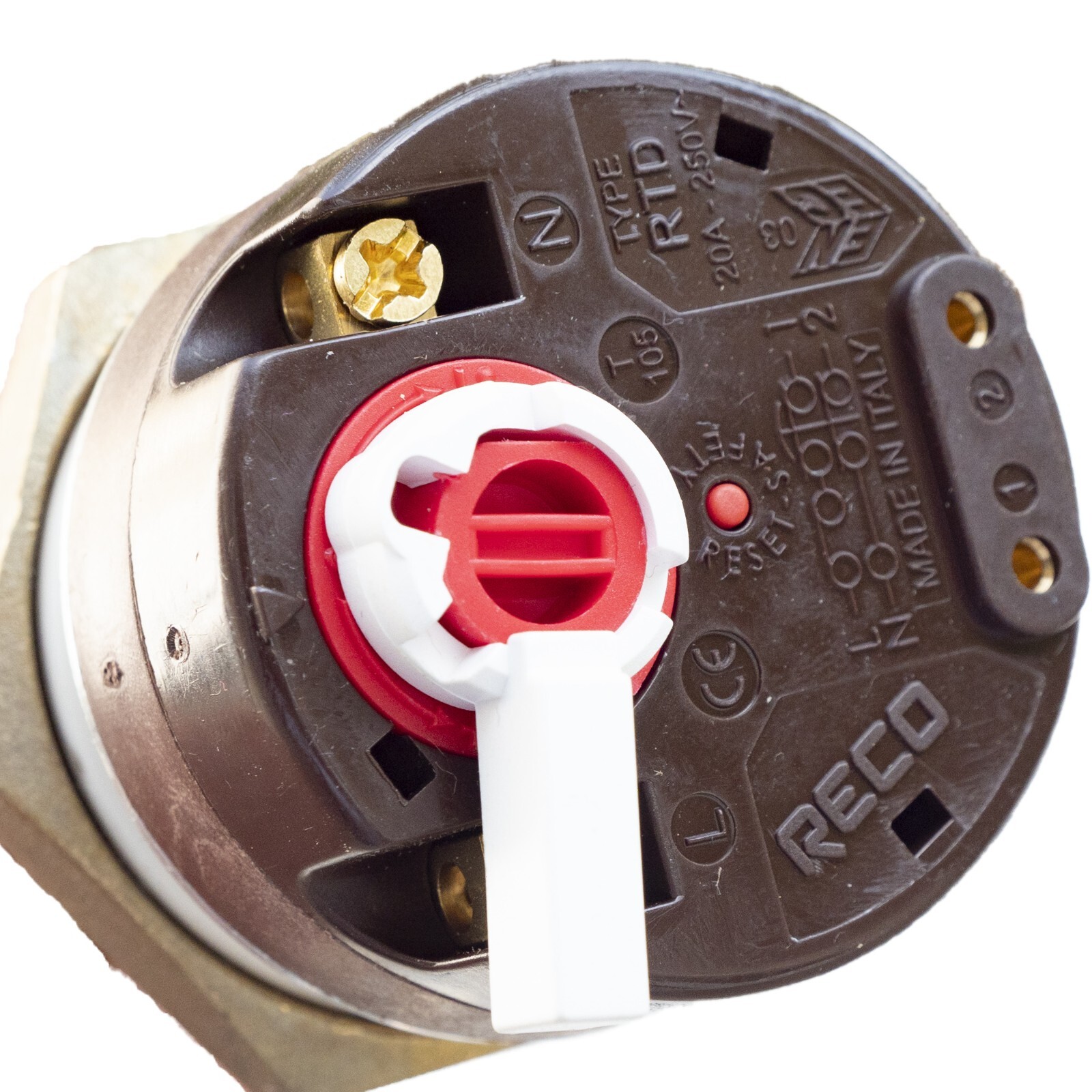 SOLAR TANK HEATING ELEMENT 3000W 1 1/4" BSP WITH ROD THERMOSTAT RTS ...