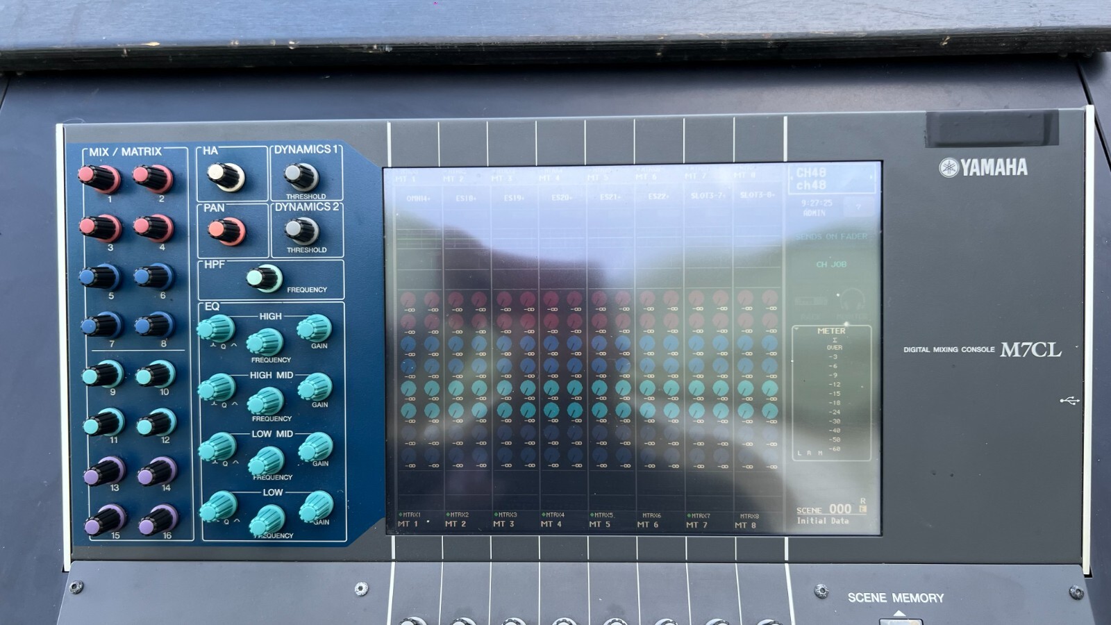 Yamaha M7CL-48ES DIgital Mixing Console W/Wheeled Case #17747 (One)THS ...