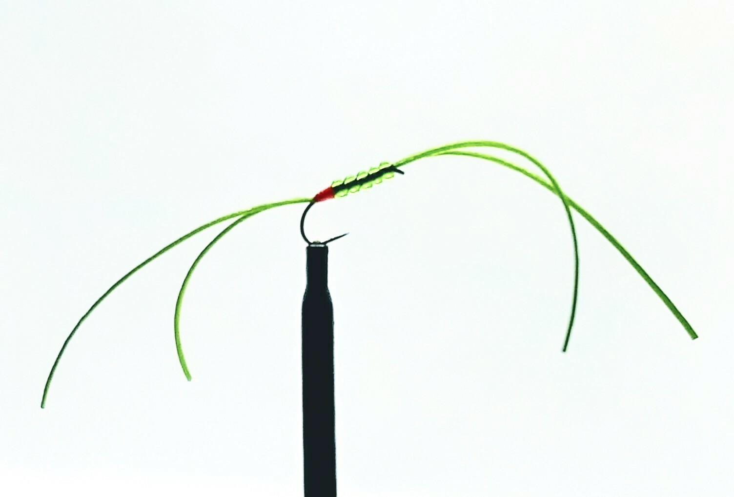 3 or 6 x Olive Green Apps Bloodworm Flies 4 Flexi Floss Legs Blood ...