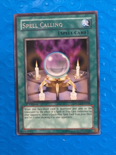 Spell Calling POTD-EN039 1st Edition Yugioh Card 1996 | eBay