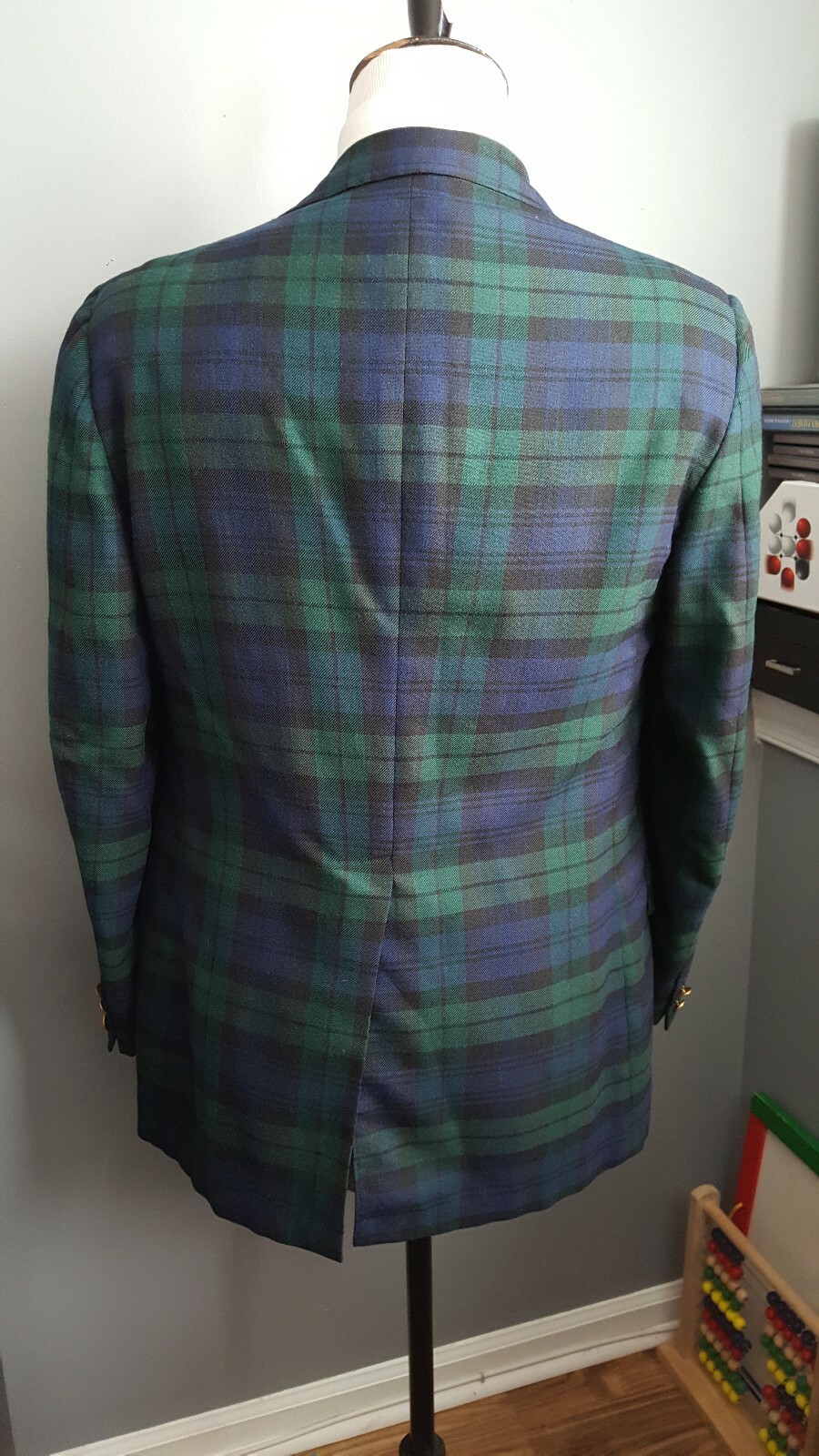 Gordon of Philadelphia for Carroll Reed Black watch Tartan sportcoat ...