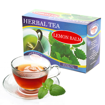 80 Tea Bags Lemon Balm Melissa Tea Calming Relaxing Tea 4 Boxes x 20 ...