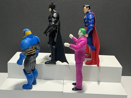 Mattel DC Comics • Action Figures • Mixed Lot of 4 Heroes & Villains ...