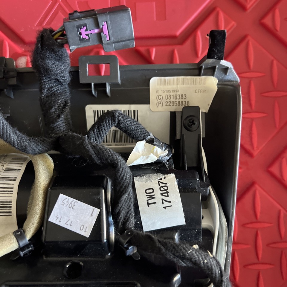 10-15 Camaro Gray OEM Center console Gauge Cluster Set Shifter Surround ...